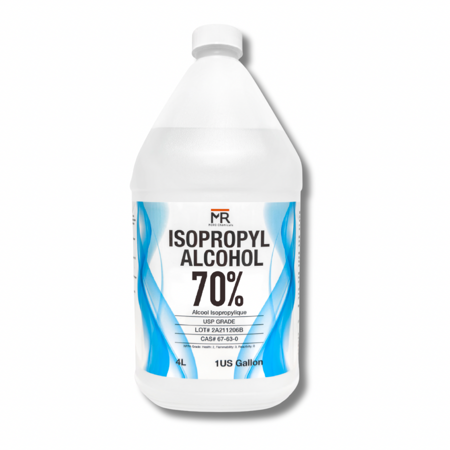 70% Isopropyl Alcohol USP Grade [4 Liter] - Moro Chemicals